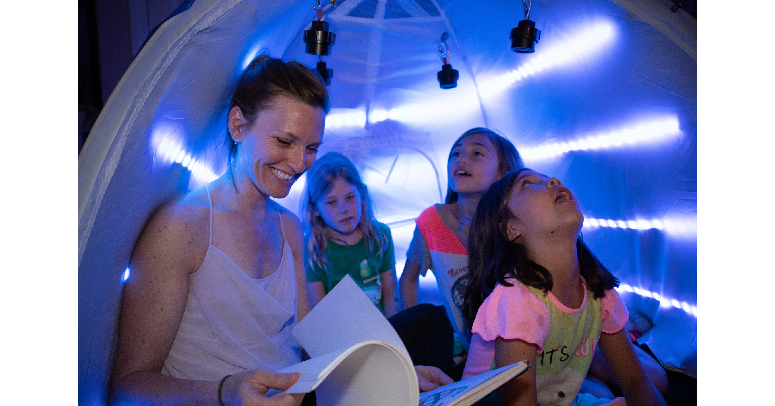 Burble Creativity, Inc. Launches Kickstarter for Immersive Reading Tent