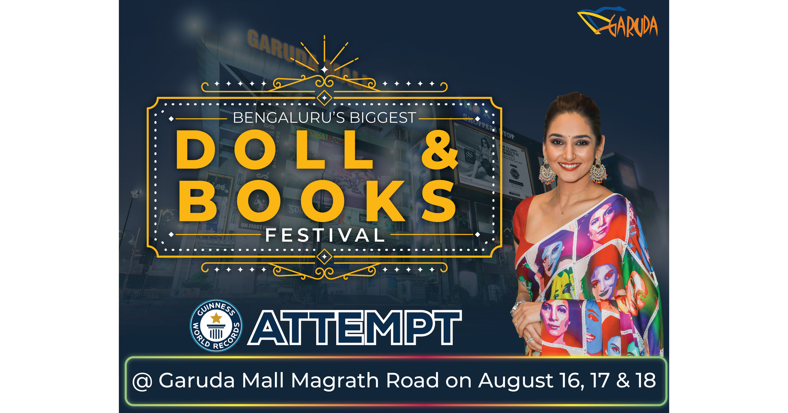 Garuda Mall Presents Bengaluru's Biggest Doll and Book Festival August 2019