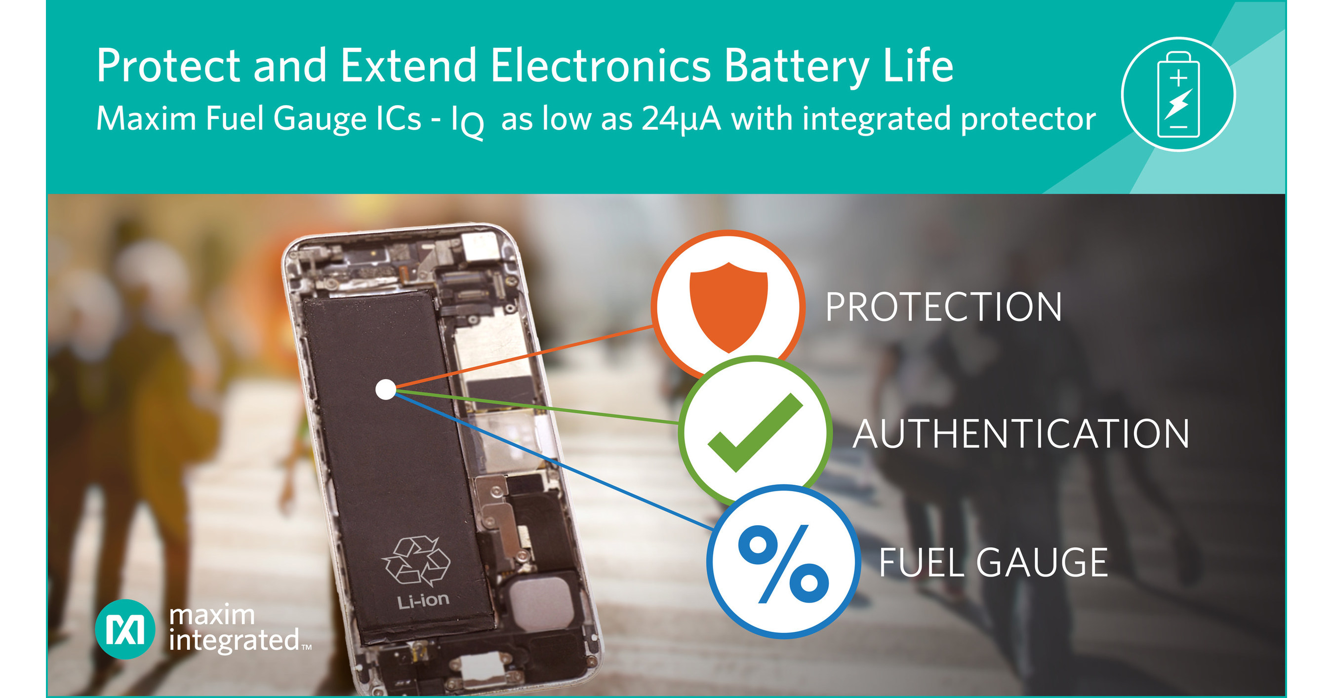 Maxim Integrates the Most Advanced Battery Protector to Deliver the ...