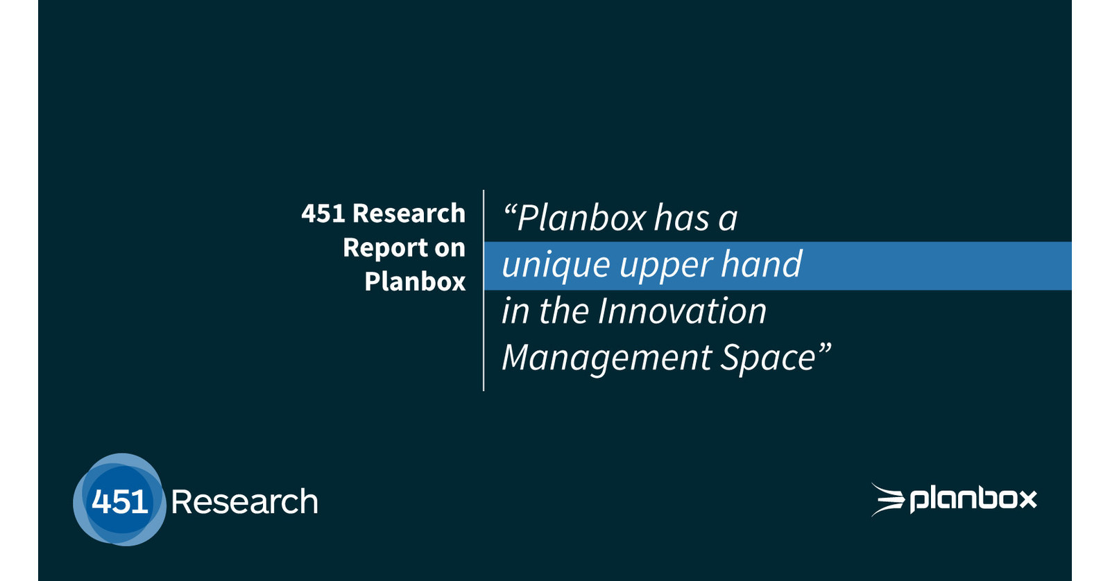 Planbox Has a Unique Upper Hand in the Innovation Management Space ...