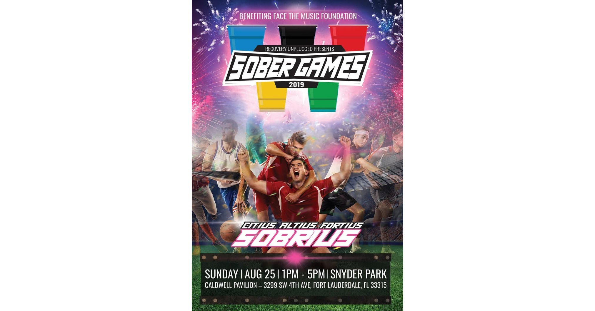Recovery Unplugged Treatment Centers To Host First Annual SOBER GAMES