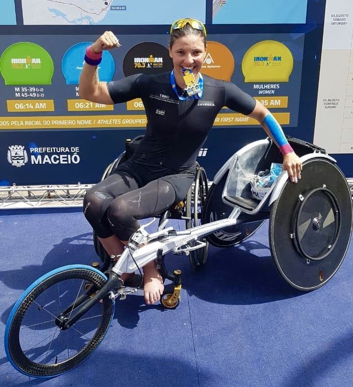 Jéssica Messali faz o Iron Man 70.3 em Maceió tornando-se a primeira ...