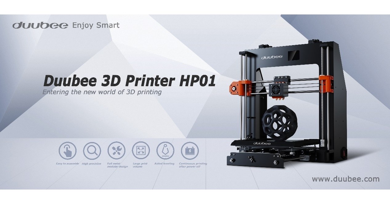 Duubee 3D printers launched in the USA