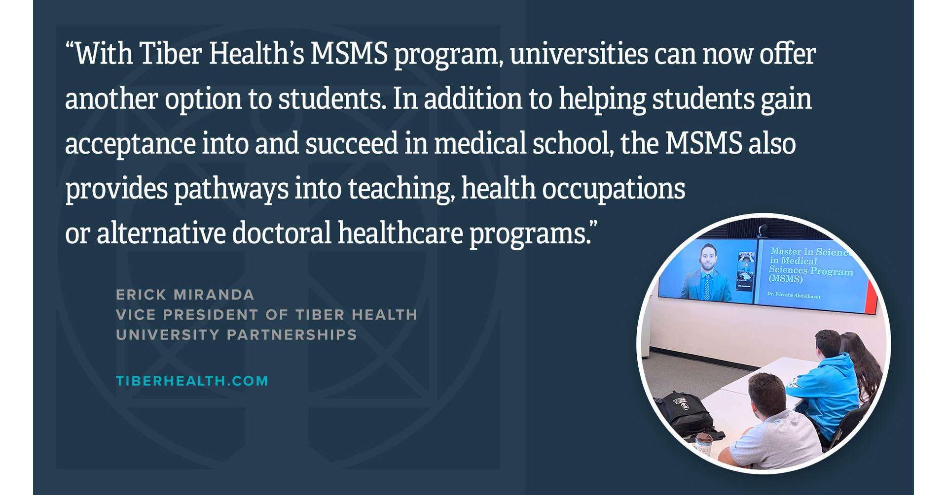 Tiber Health's Master of Science in Medical Sciences (MSMS) Uses ...