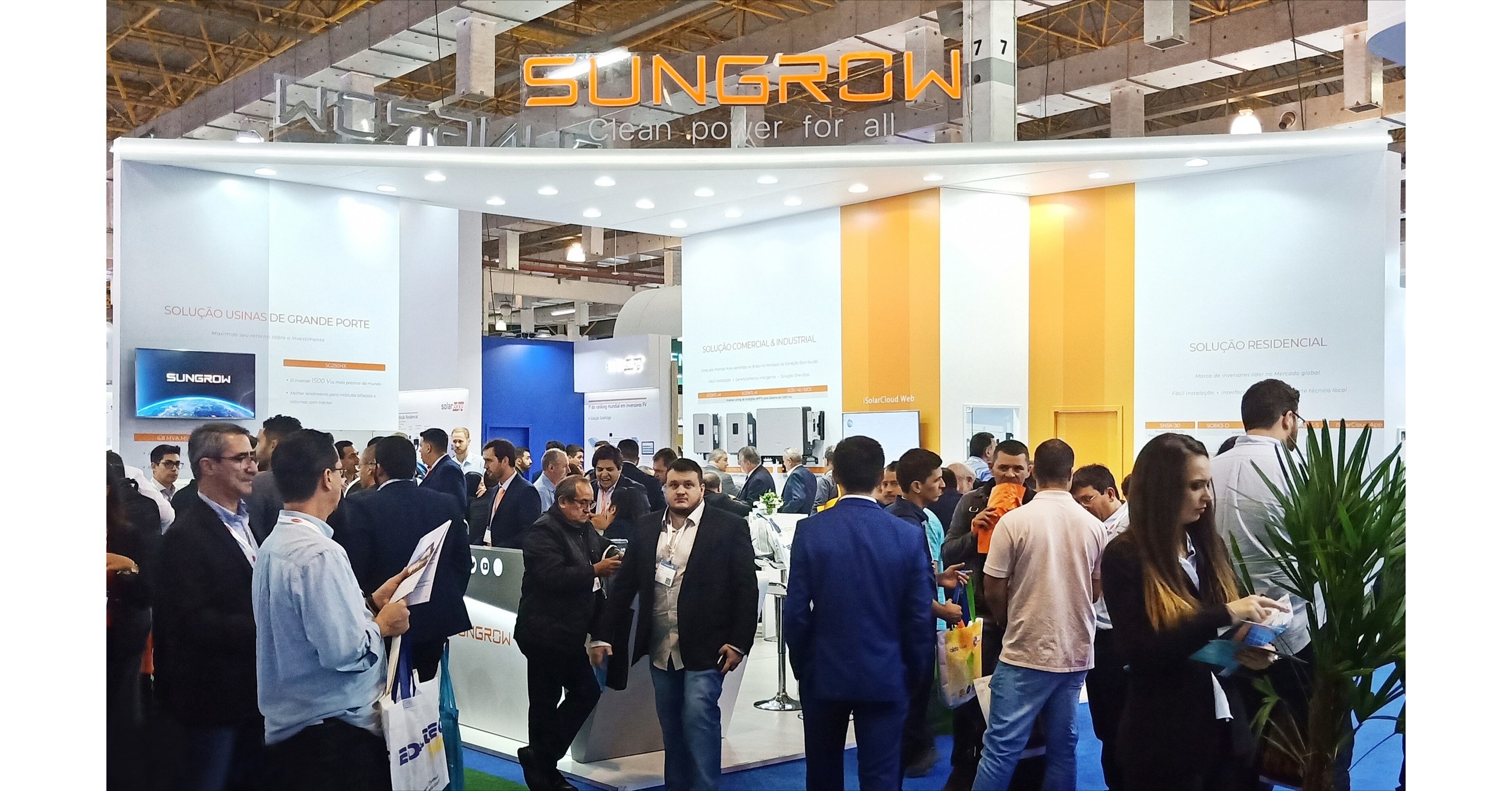 Sungrow Puts Flagship PV Inverter Solutions on Show at Intersolar South ...