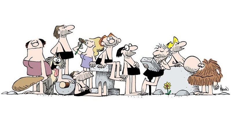 B.C. Comic Strip's 'Cute Chick' and 'Fat Broad' Are Now 'Grace' and ...