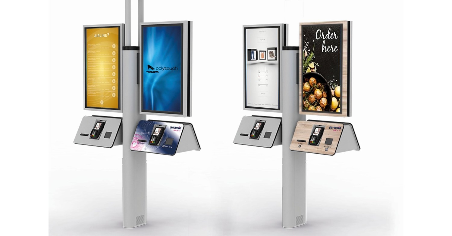 Pyramid Announces World's First 4-in-1 Self-service Kiosk