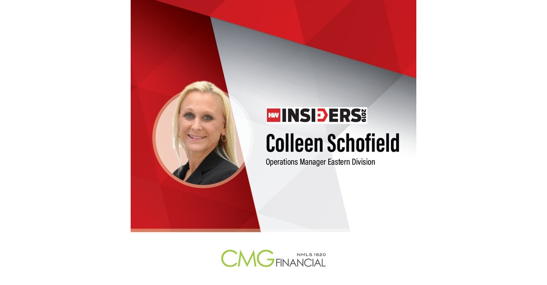 CMG Financial's Colleen Schofield Recognized as 2019 HousingWire Insider