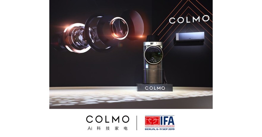 Midea Groups Premium-Marke COLMO präsentiert neue Waschmaschinen auf der IFA 2019
