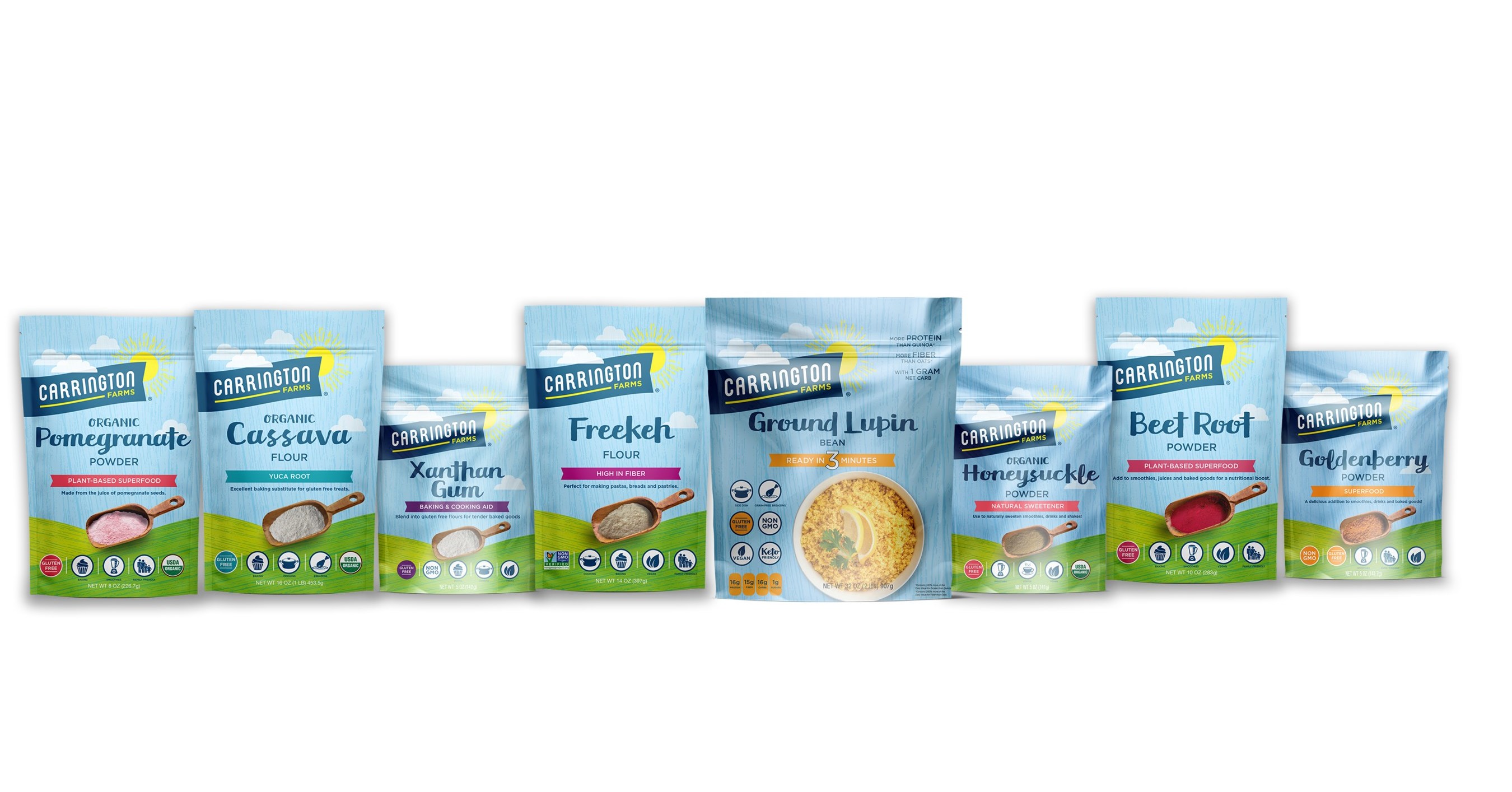 Carrington Farms Celebrates 20 Years with Eight New Ingredient Innovations