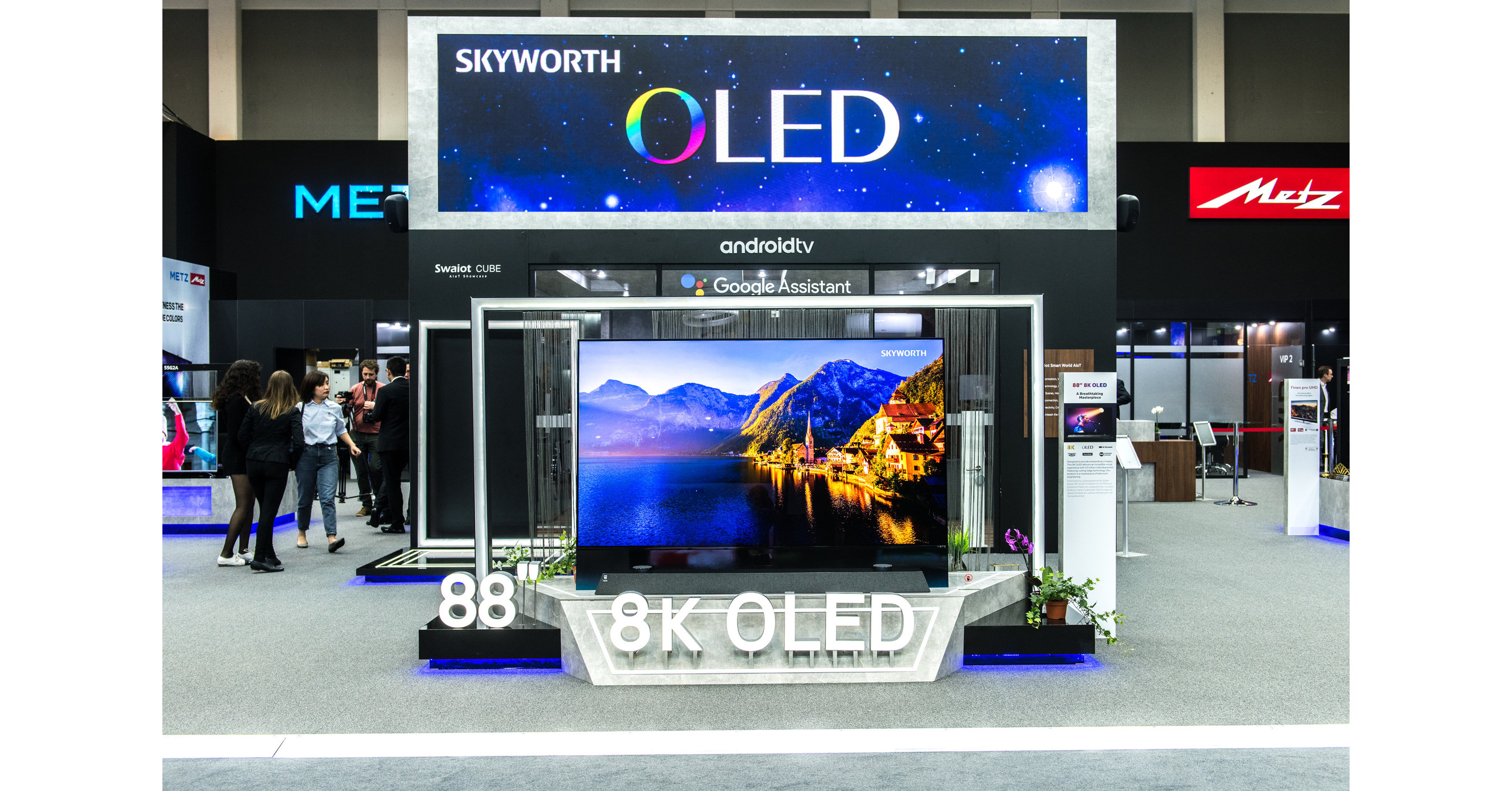 Skyworth exhibe la conexión inteligente con productos inteligentes para ...