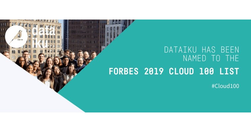 Dataiku is Named to the 2019 Forbes Cloud 100