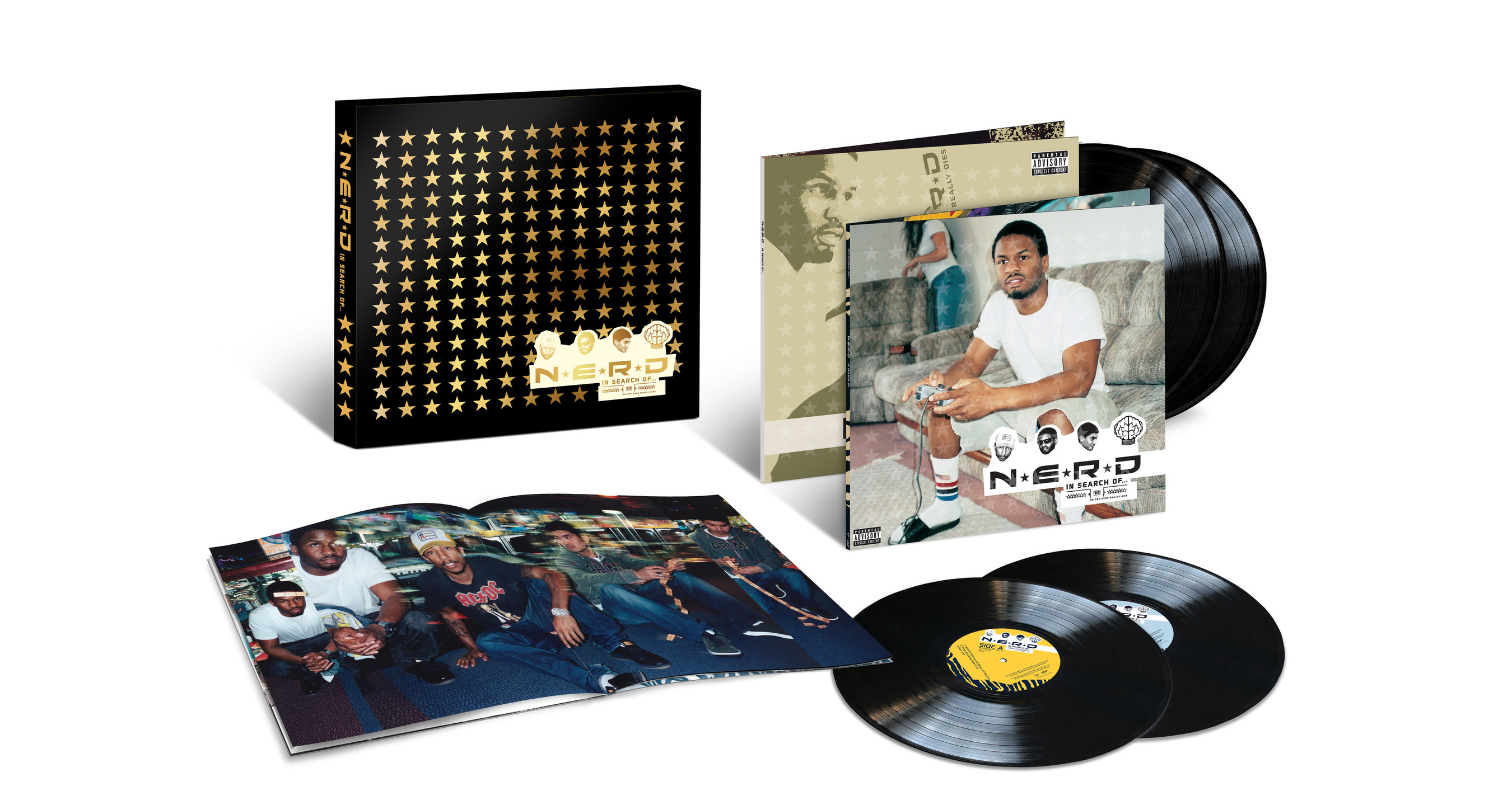 N*E*R*D's 'In Search Of…' Revisited For Urban Legends' New Deluxe 4LP ...
