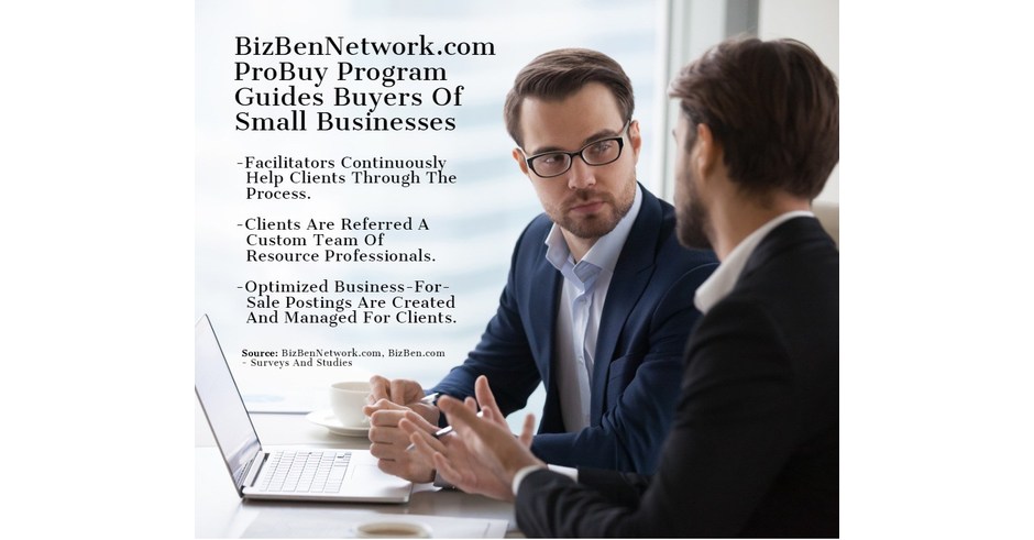 BizBenNetwork.com Announces ProBuy Program for Buyers of Small Businesses