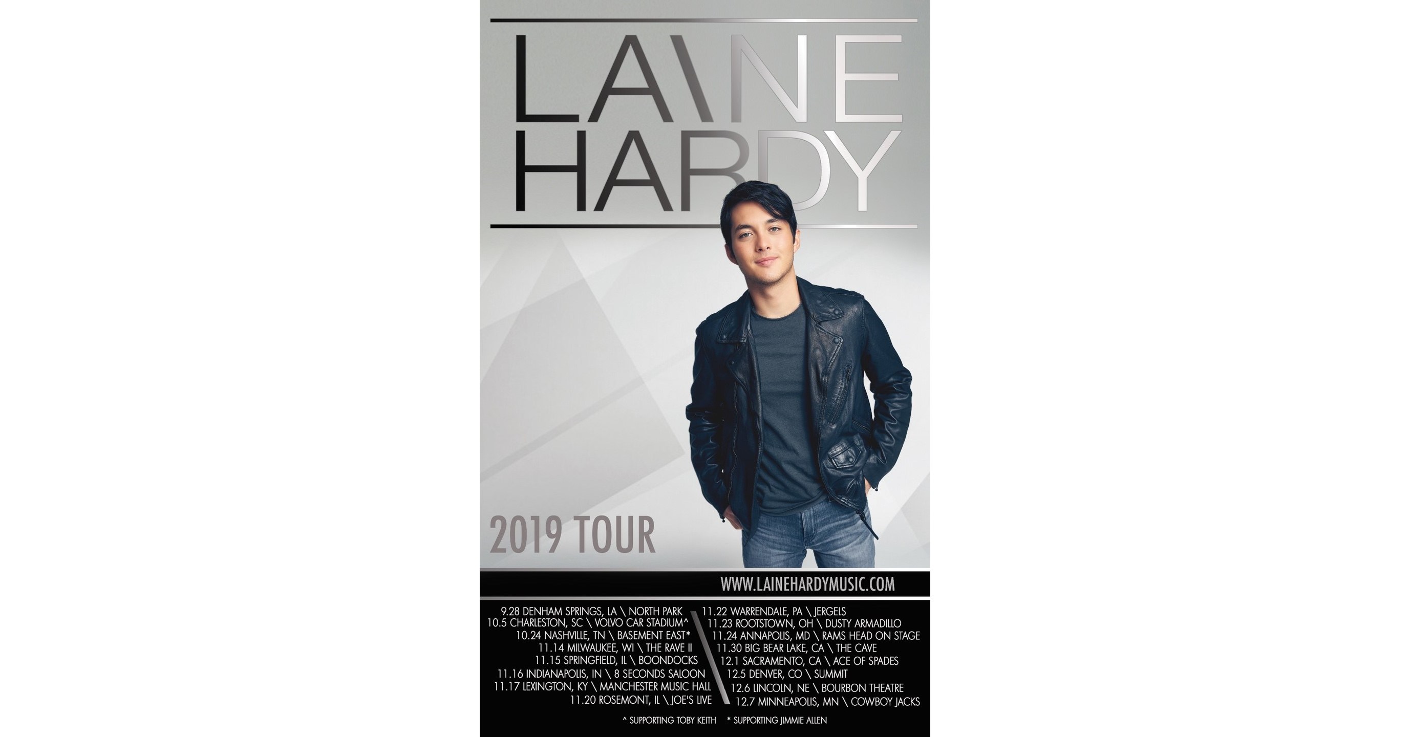 Laine Hardy Announces Fall Headline Tour