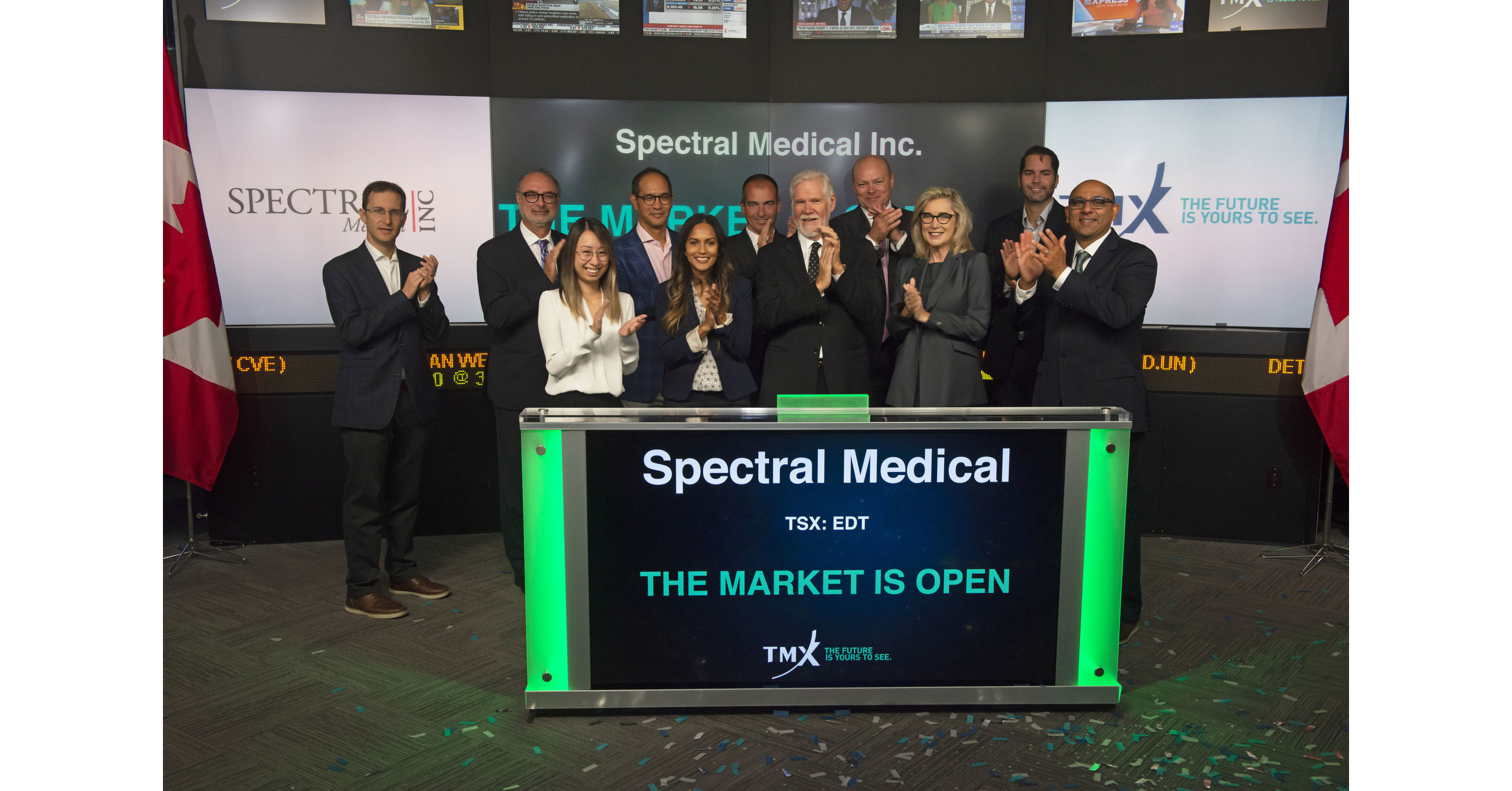 Spectral Medical Inc. Opens the Market