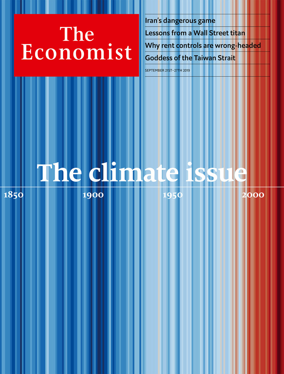 The Economist dedicates its weekly issue to climate change; The ...