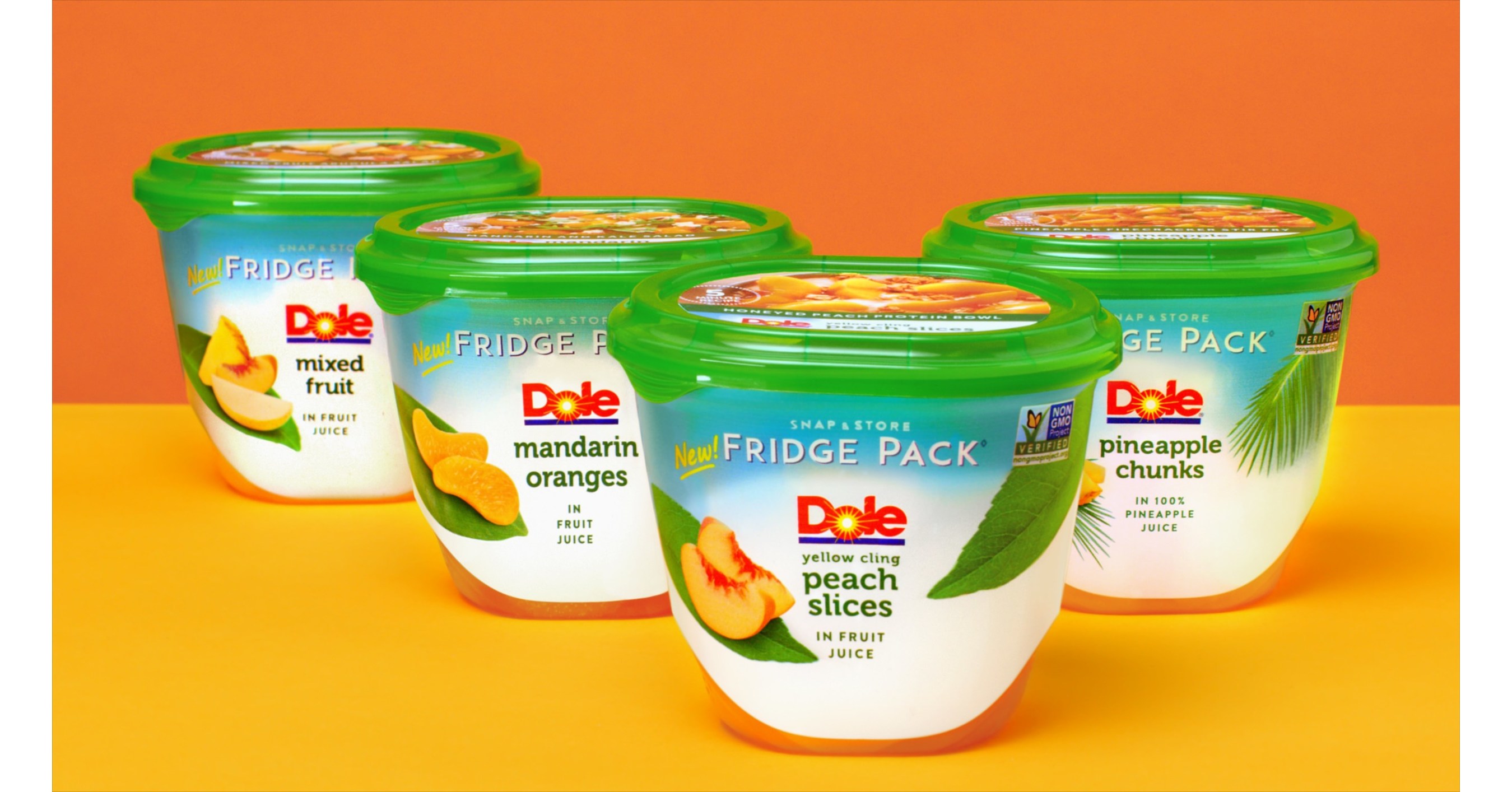DOLE Inspires In The Aisle With New Snap & Store Fridge Packs