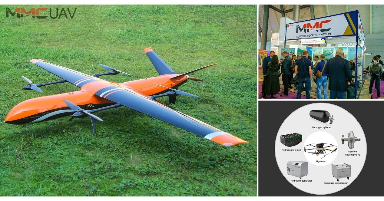 Tempo de voo de 15 horas - MMC UAV lança novo hydrone com quebra de recorde