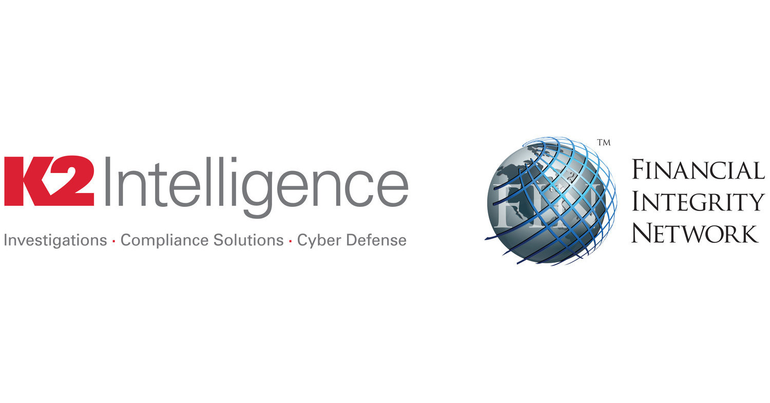 K2 Intelligence and Washington, DC Based Financial Integrity Network Merge