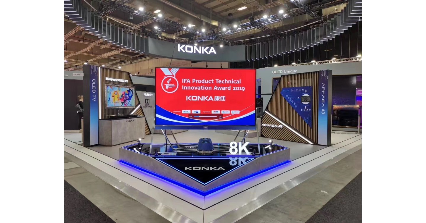 Fresh From IFA 2019, KONKA Touched Down at CE China With Its Latest ...