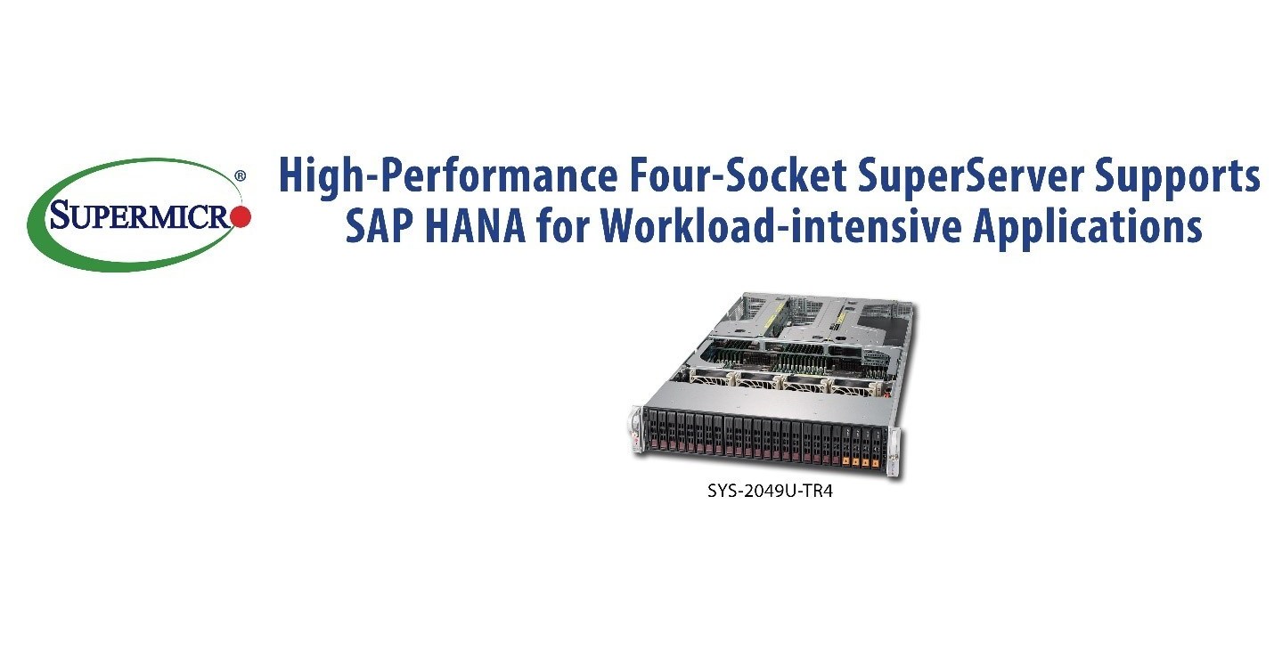 Supermicro High-Performance 4-Way MP SuperServer Now Available as Intel ...